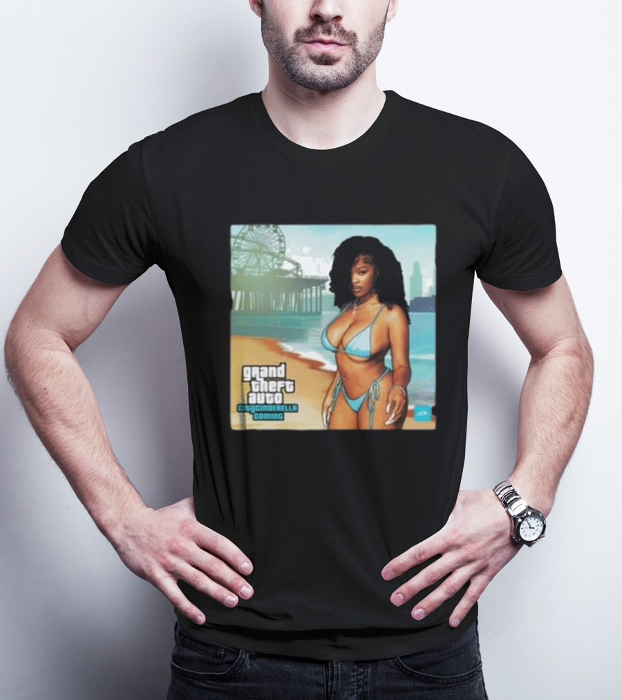 Grand Theft Auto City Cinderella Coming T-Shirt