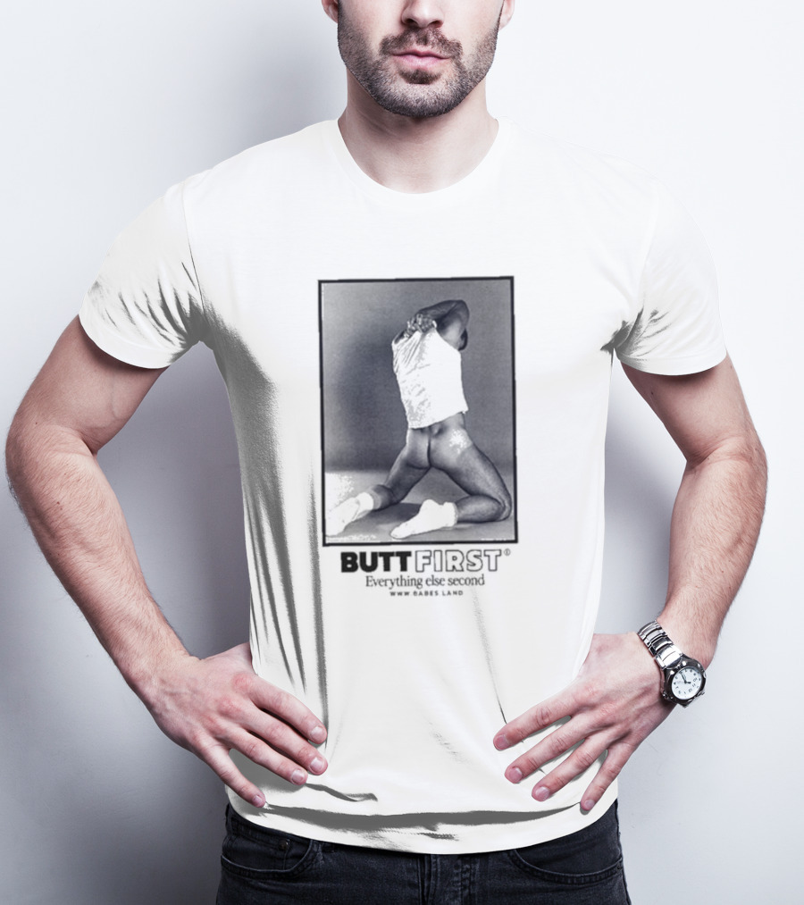 Butt First Everything Else Second Rares Lang T-Shirt