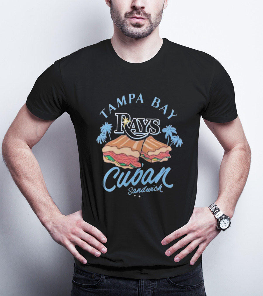 Tampa Bay Rays Cuban Sandwich T-Shirt