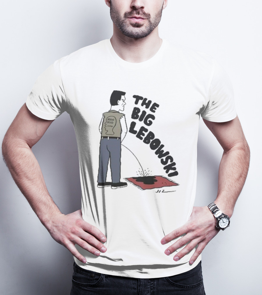 The Big Lebowski Brain Dead Sweater Rug Scene T-Shirt