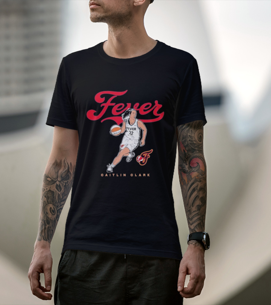 Fever Caitlin Clark Indiana Fever Motion T-Shirt