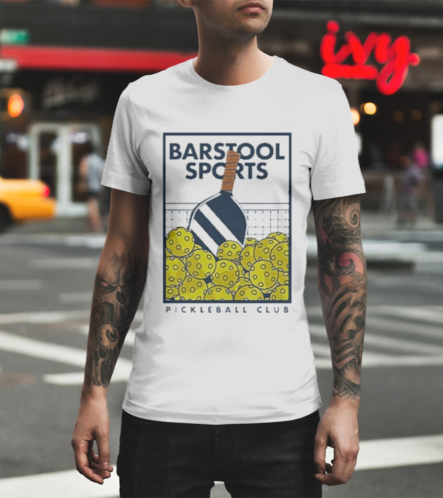 Pickleball Club Paddle And Balls T-Shirt