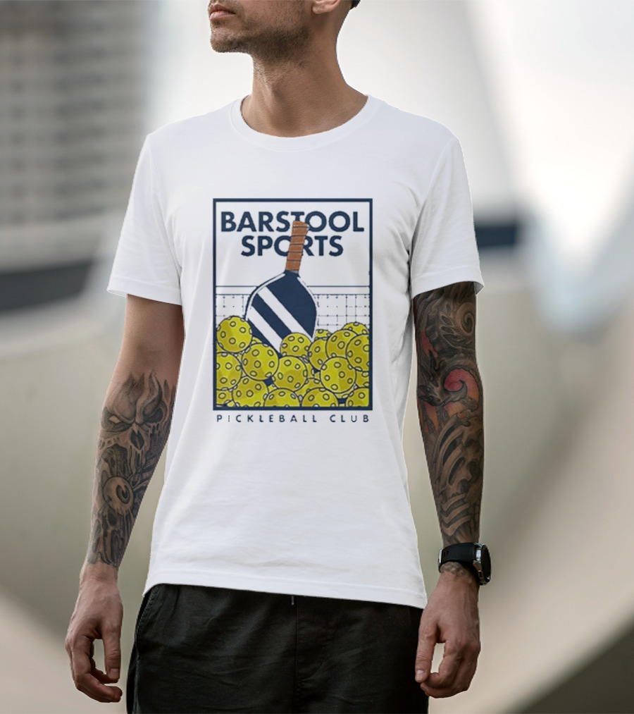 Pickleball Club Paddle And Balls T-Shirt