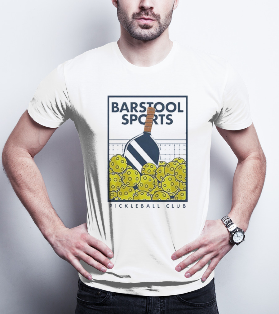 Pickleball Club Paddle And Balls T-Shirt