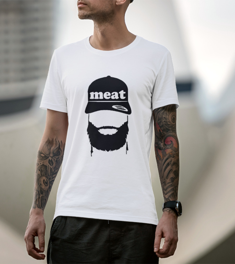 Meat Bearded Trucker Hat T-Shirt