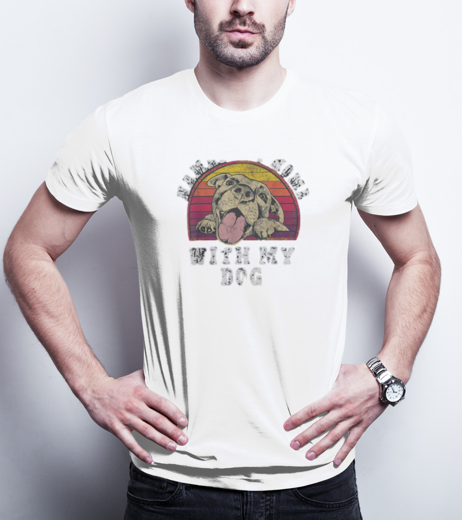 Namast'ay Home With My Dog T-Shirt