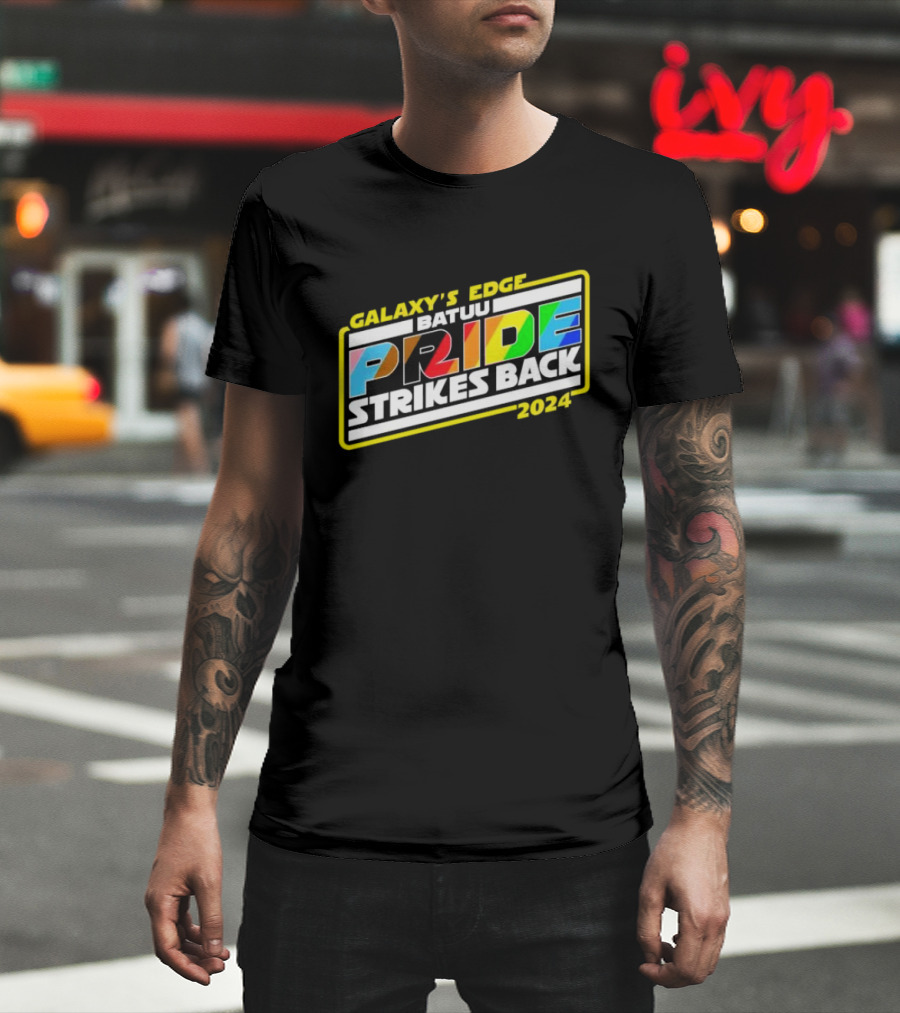 Galaxy’s Edge Batuu Pride Strikes Back T-Shirt