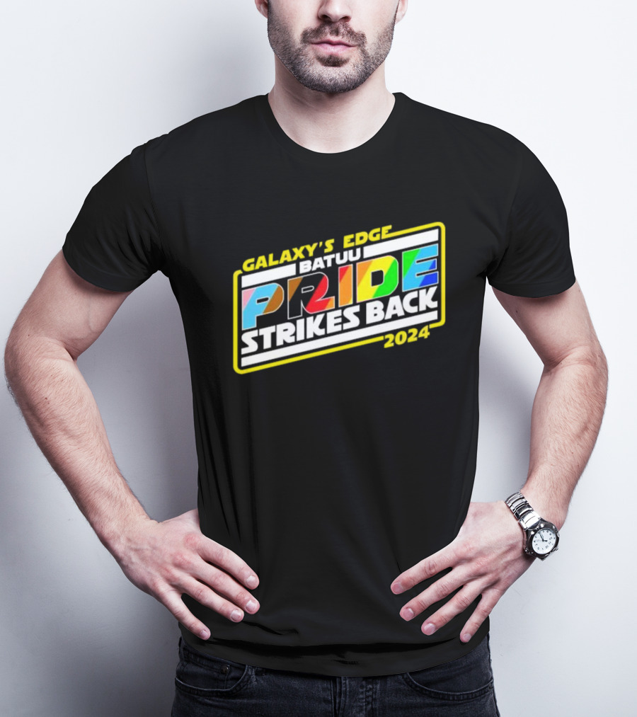Galaxy’s Edge Batuu Pride Strikes Back T-Shirt