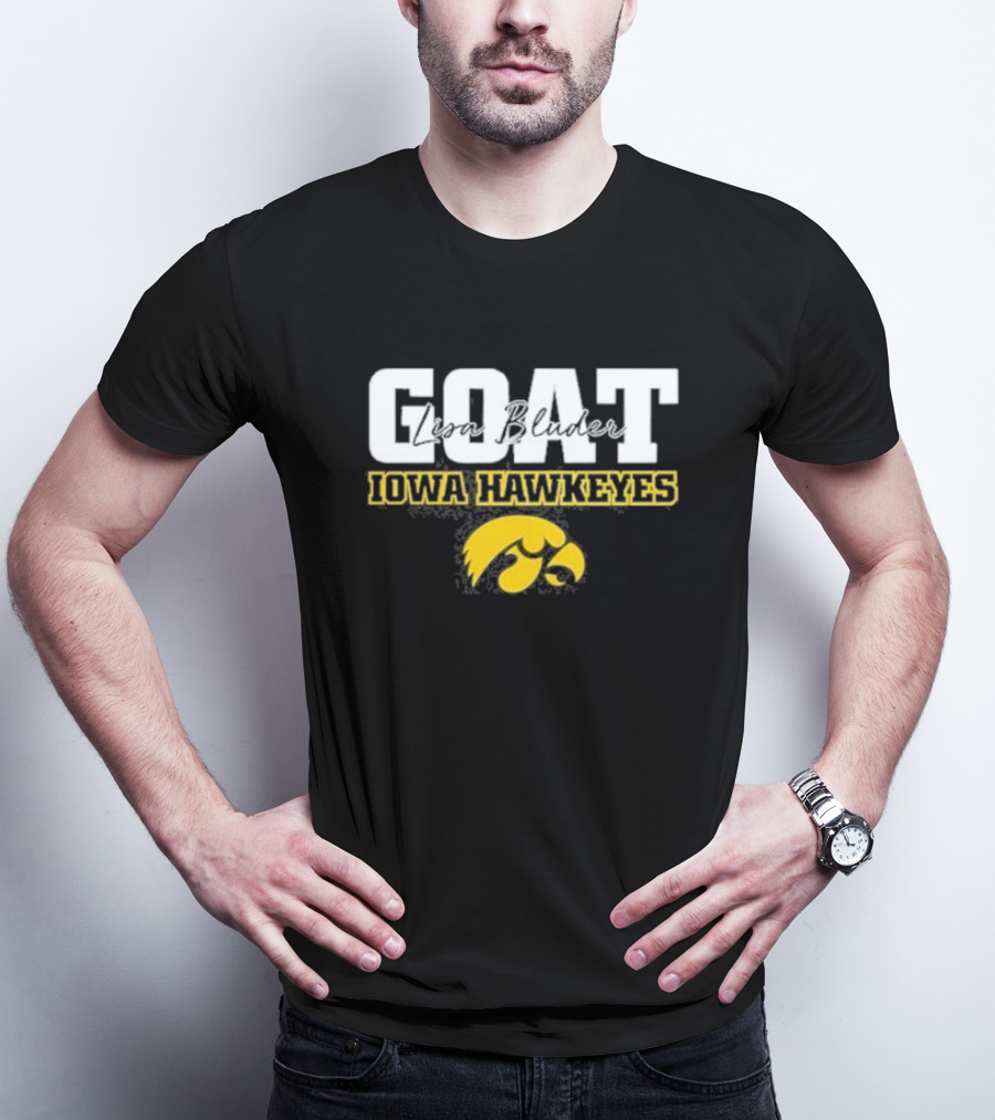 GOAT Lisa Bluder Iowa Hawkeyes T-Shirt