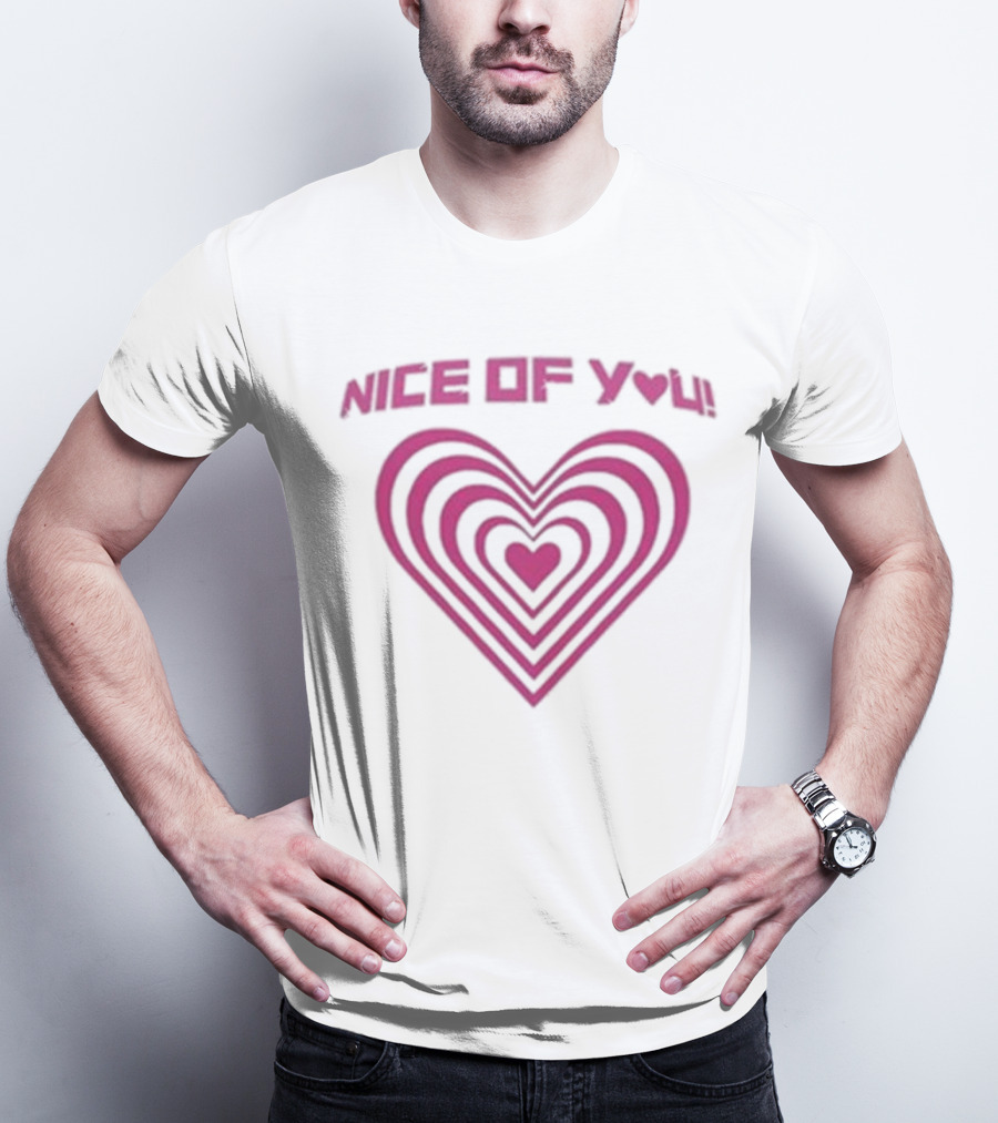Nice Of You Katrina Stuart Heart T-Shirt
