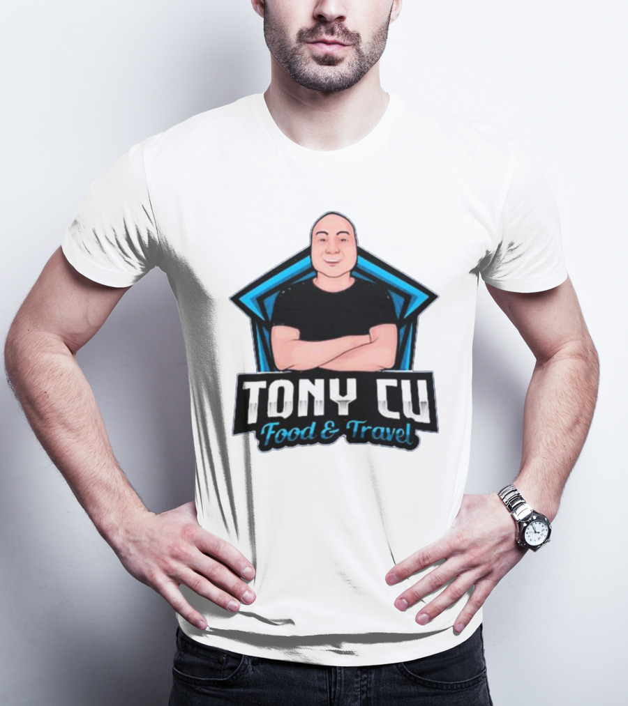 Tony Cu Food And Travel Egg Roll King T-Shirt