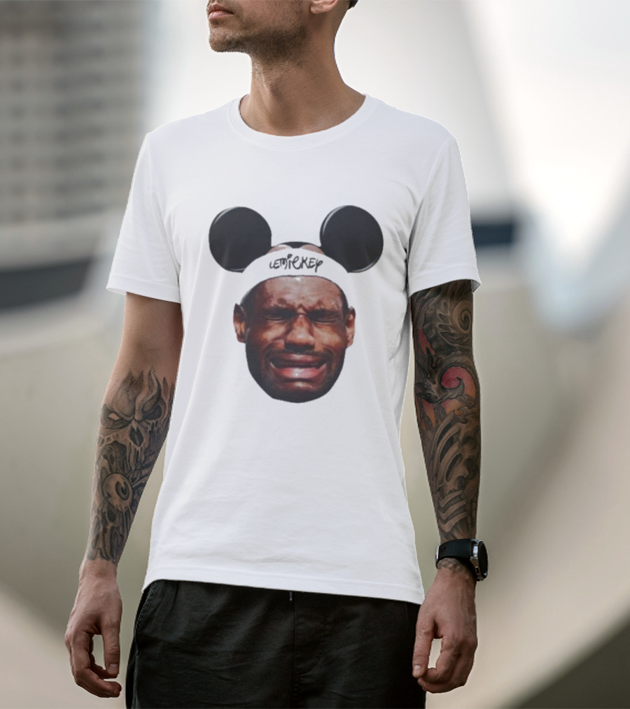 Lebron James Lemickey Crying Meme T-Shirt