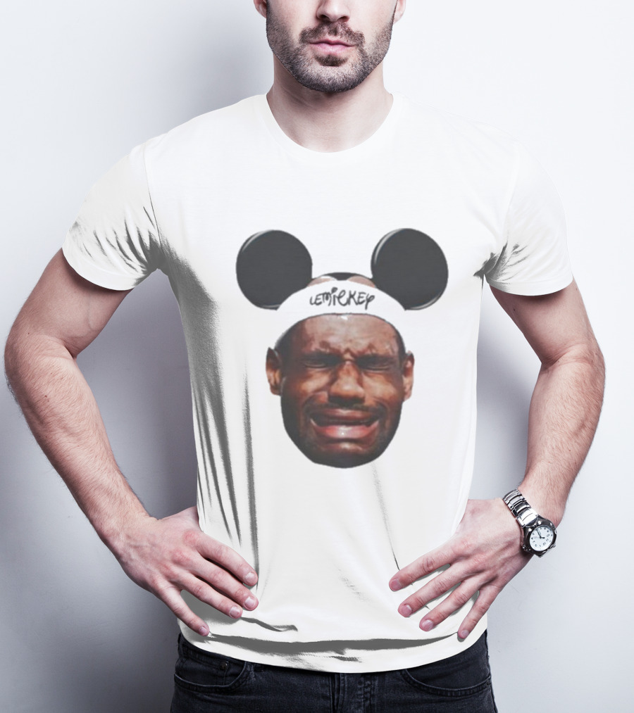 Lebron James Lemickey Crying Meme T-Shirt