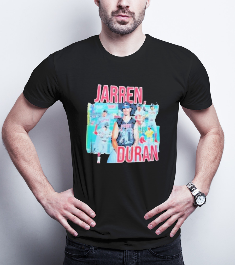 Jarren Duran Baseball Collage Sports T-Shirt