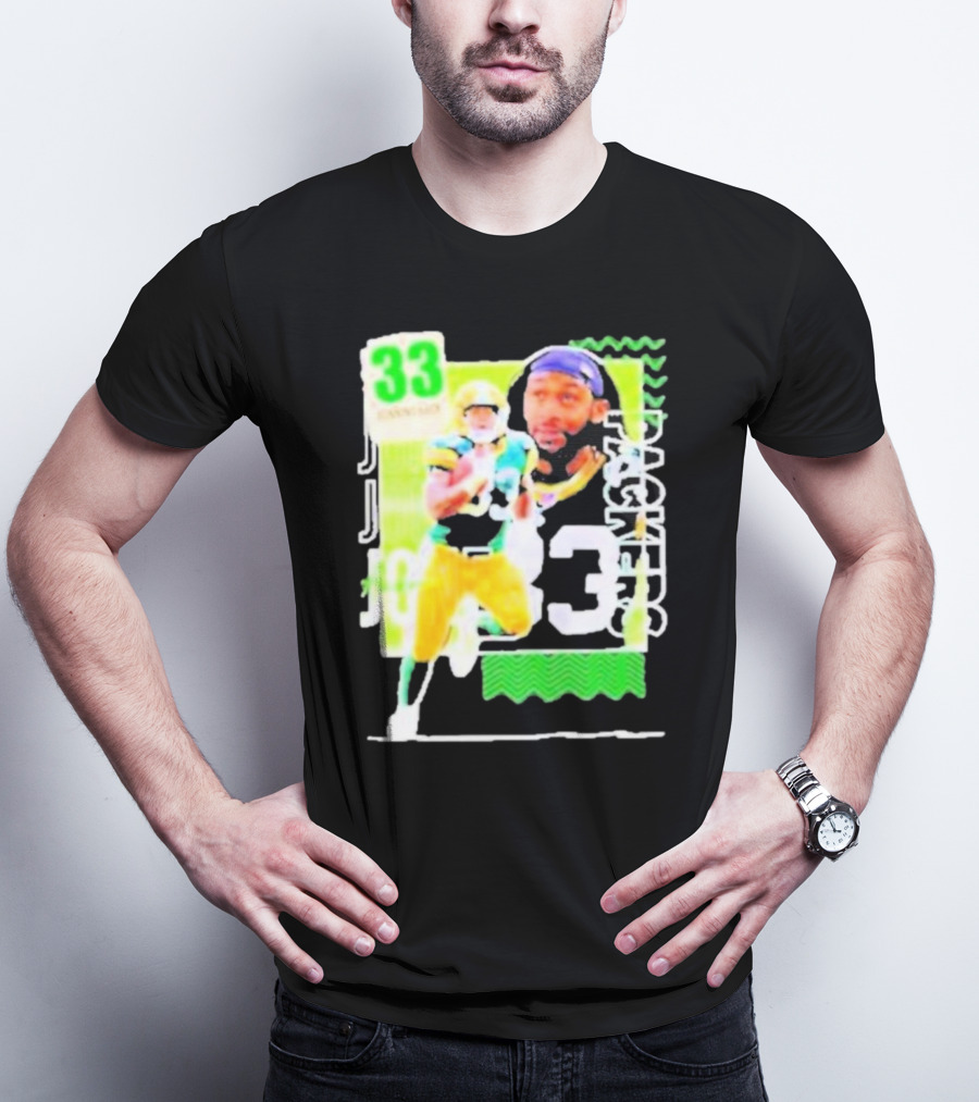 Packers Aaron Jones 33 Football Player Running Back T-Shirt