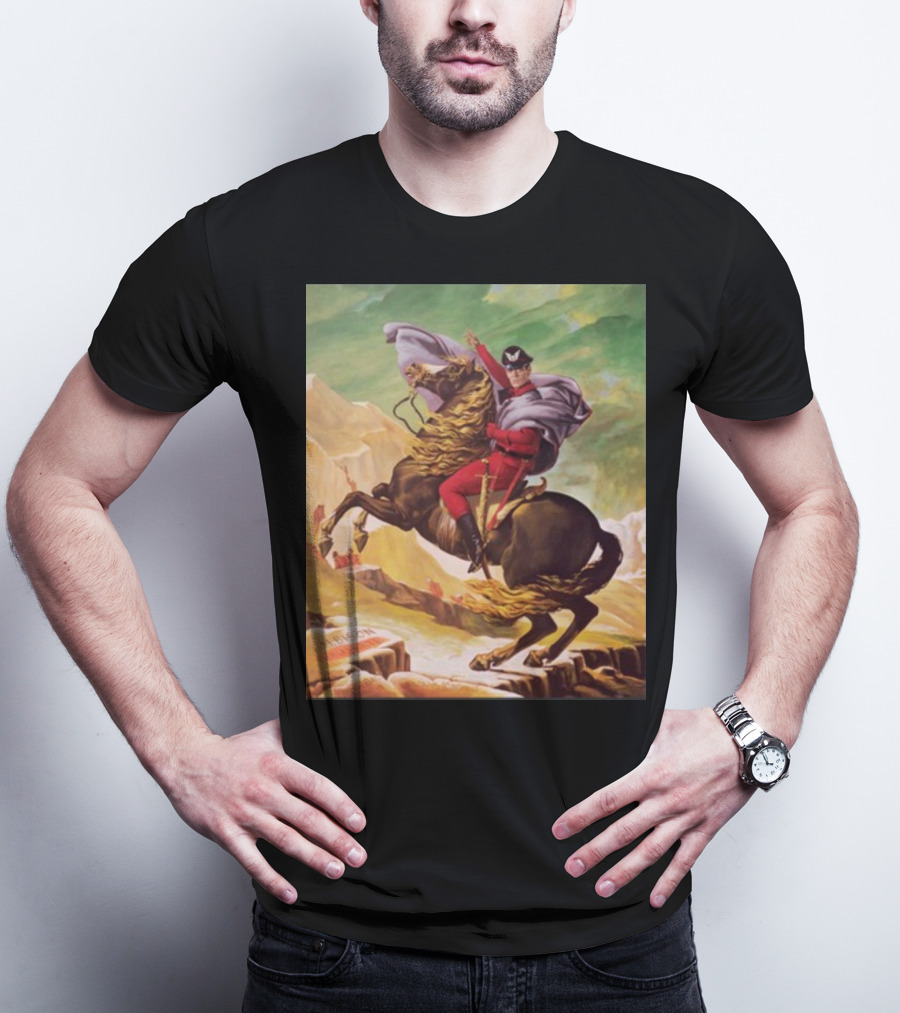 Maximilian Dood Raul Julia M Bison Crossing The Alps T-Shirt