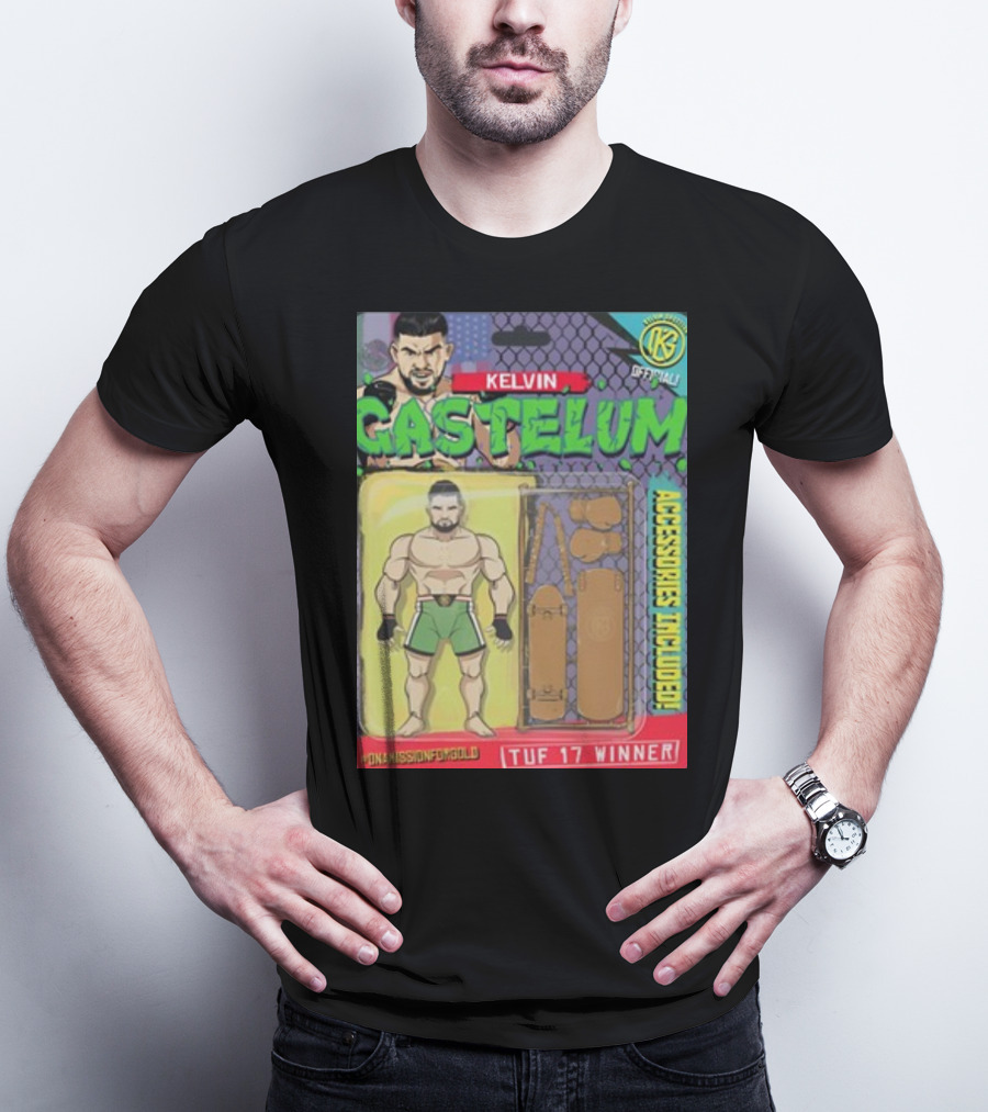 Kelvin Gastelum OnMissionForGold TUF 17 Winner Accessories Included T-Shirt