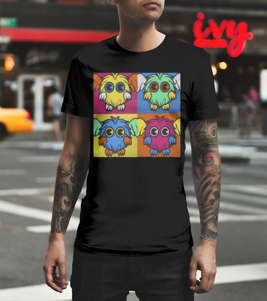 Pvramid Store The Kubirohol Mainstreet Colorful Owl Creatures Quadrant T-Shirt