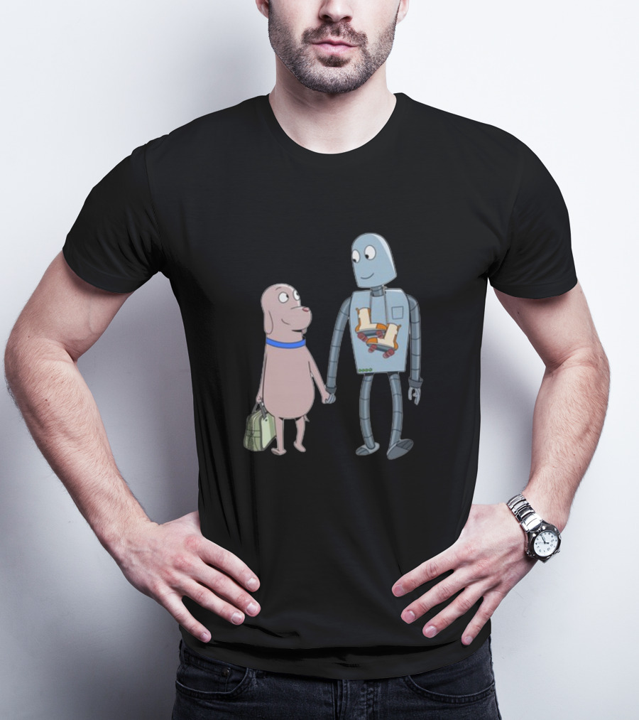 Robot Dreams Dog And Robot Adventure Friends T-Shirt