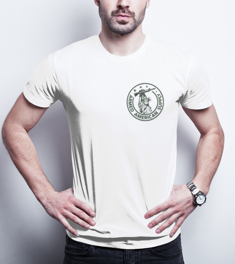 Armed American Supply I Can't Do Both Liberty T-Shirt
