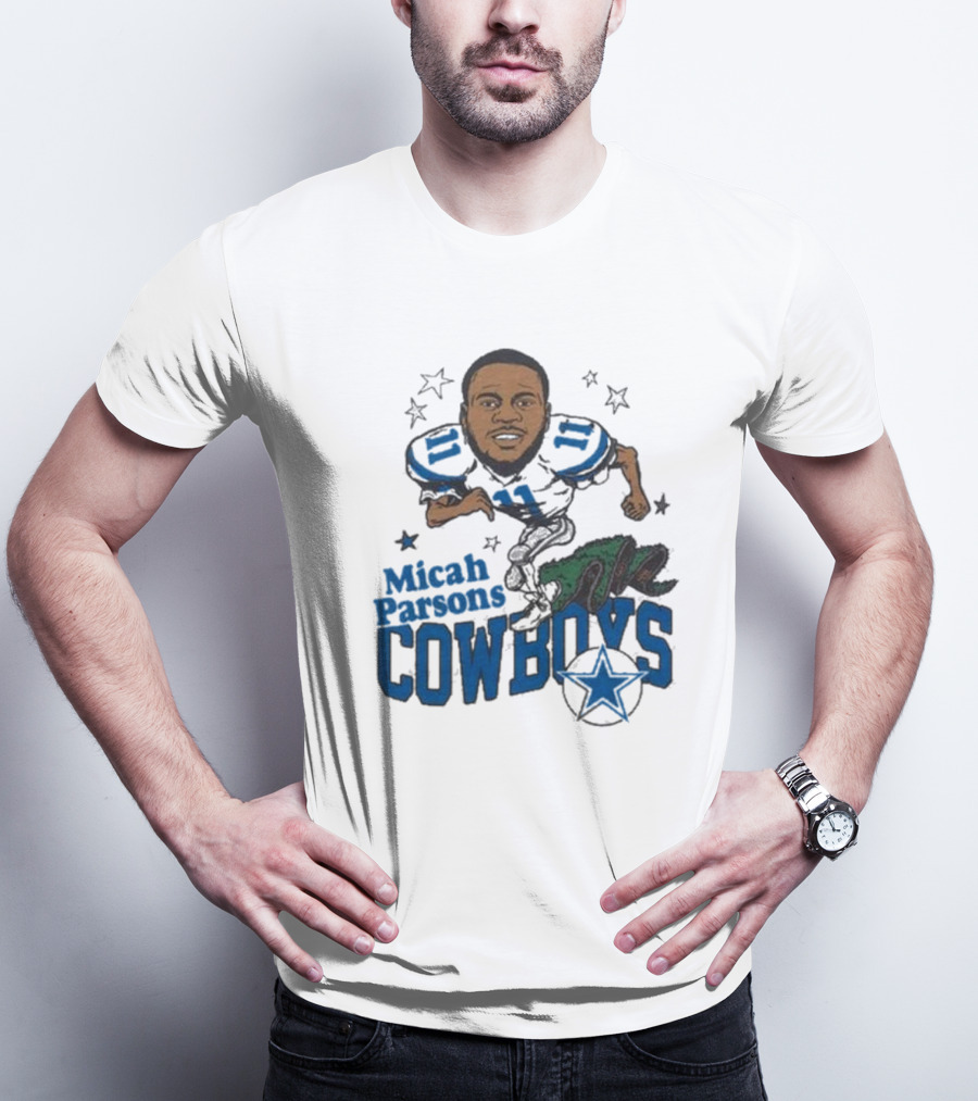 Micah Parsons 11 Dallas Cowboys Star T-Shirt