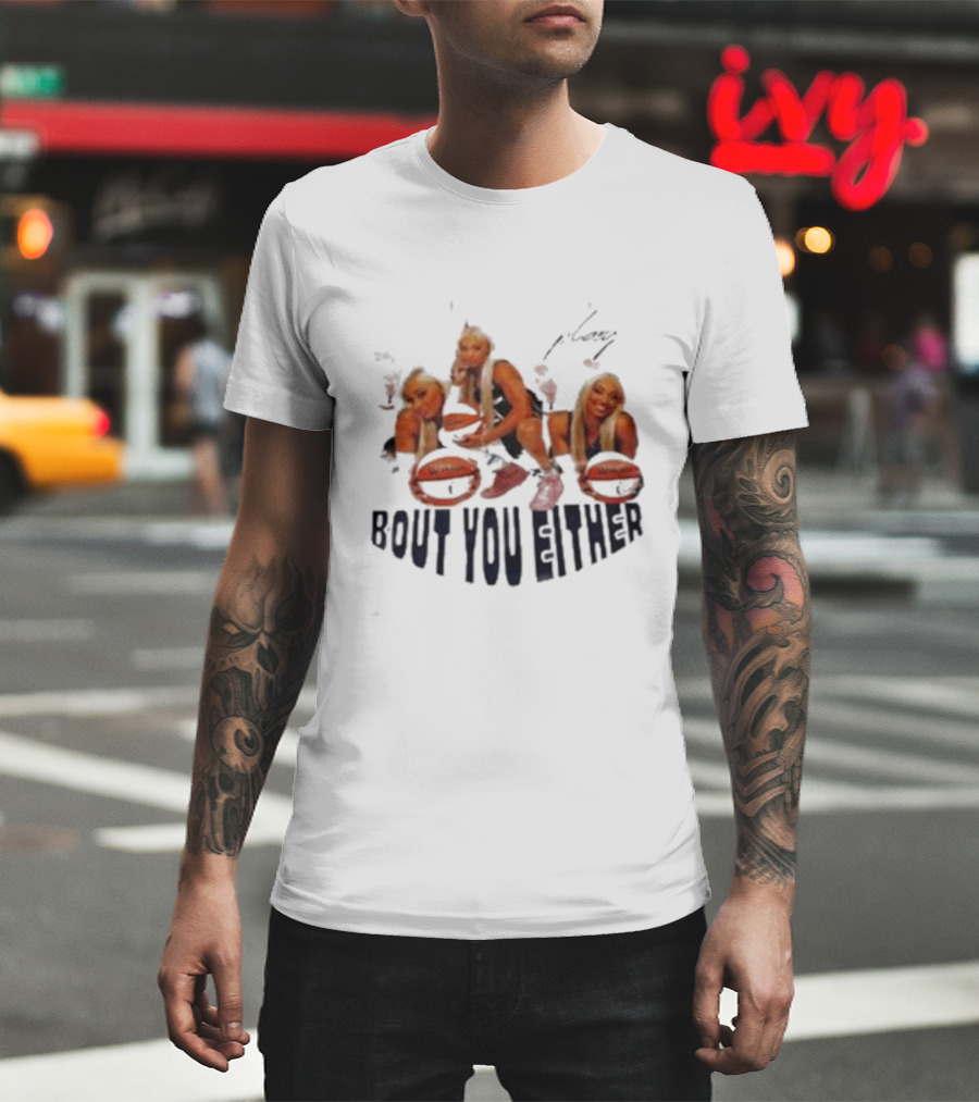 DiJonai Carrington Bout You Either Basketball Pose T-Shirt