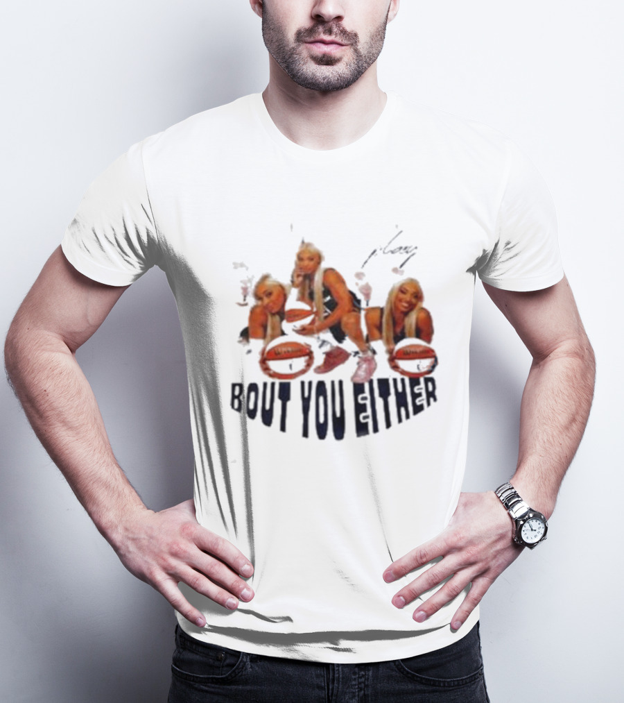 DiJonai Carrington Bout You Either Basketball Pose T-Shirt