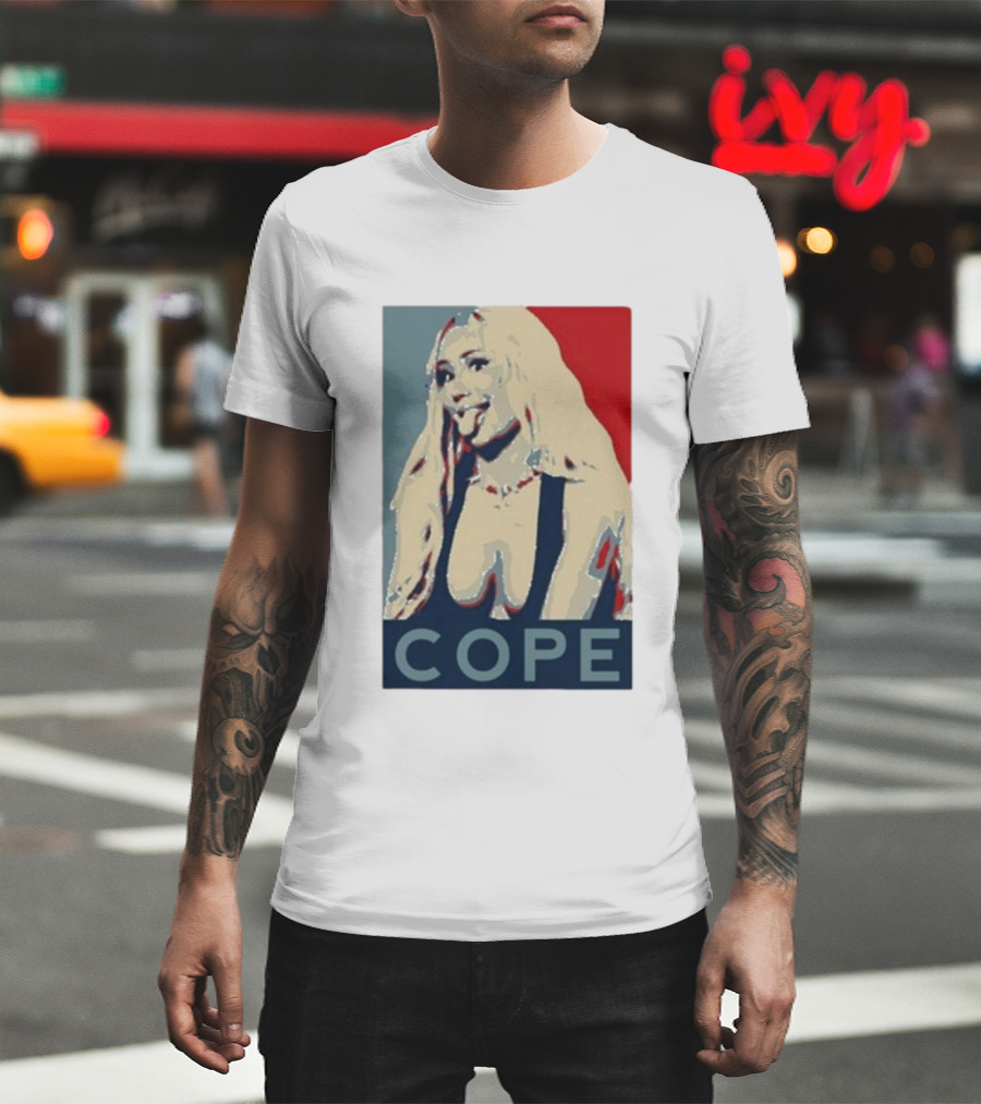 Cope Iggy Azalea Style Image T-Shirt