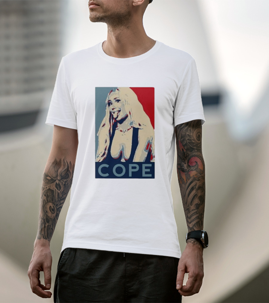 Cope Iggy Azalea Style Image T-Shirt