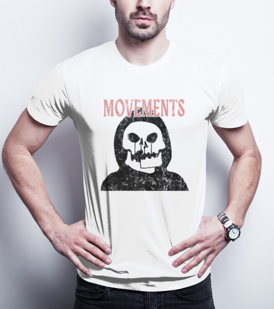 Movements Afraid To Die Black Hoodie Skull T-Shirt
