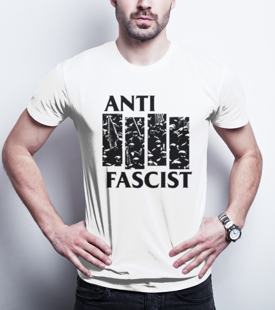Jim Jarmusch Anti Fascist Punk Band Logo Influence T-Shirt