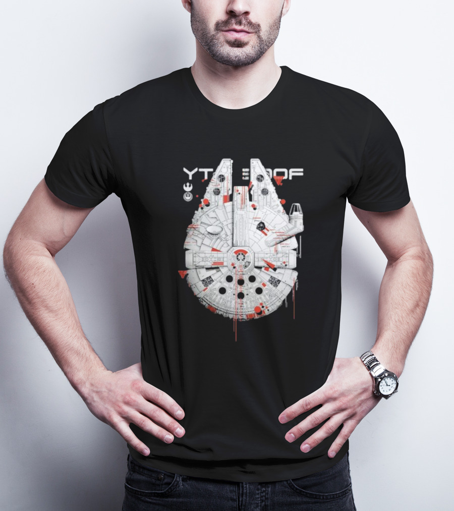 YT 1300F Mf Junker Star War Spaceship T-Shirt