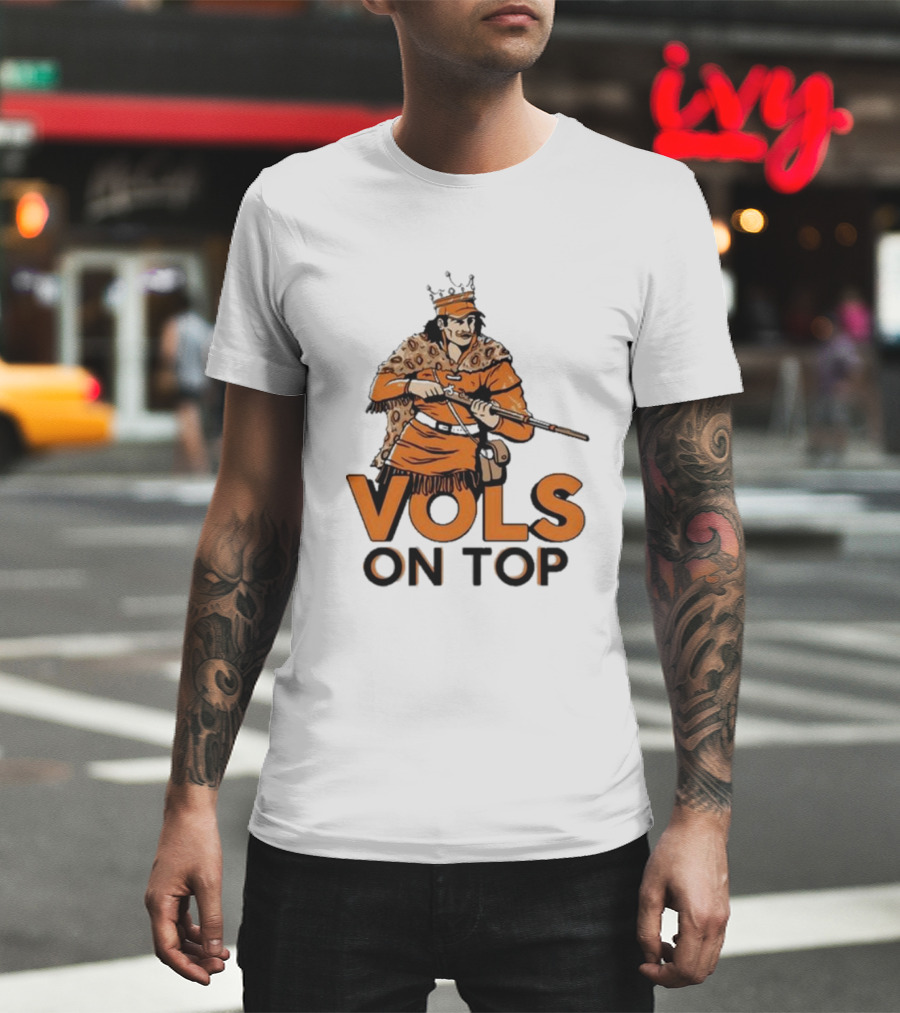 Old Row Vols On Top World Champs Vols On Top T-Shirt