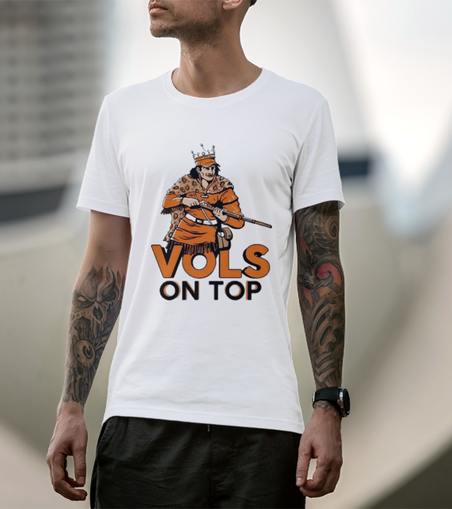 Old Row Vols On Top World Champs Vols On Top T-Shirt