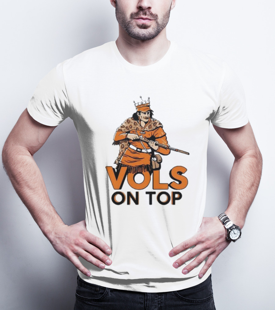 Old Row Vols On Top World Champs Vols On Top T-Shirt