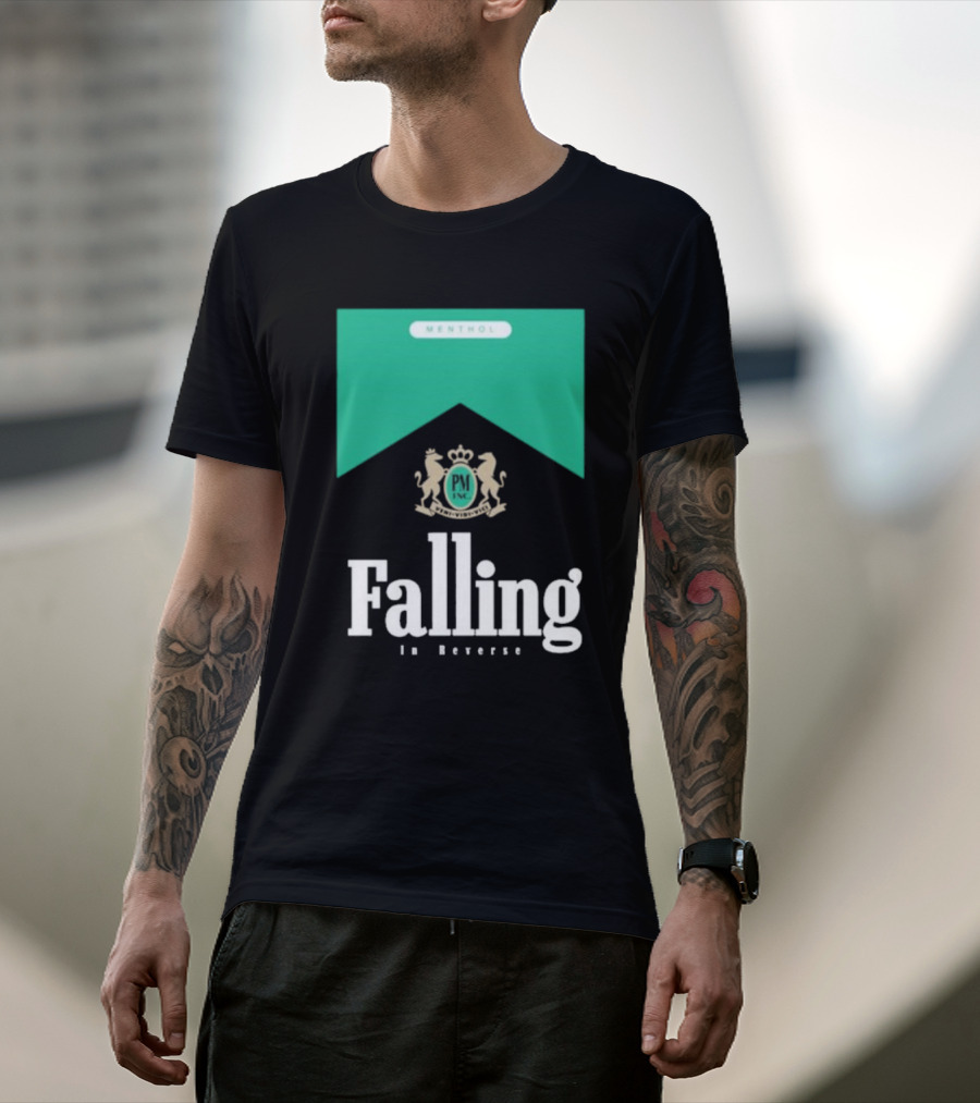Falling In Reverse Menthol Crest And PM T-Shirt