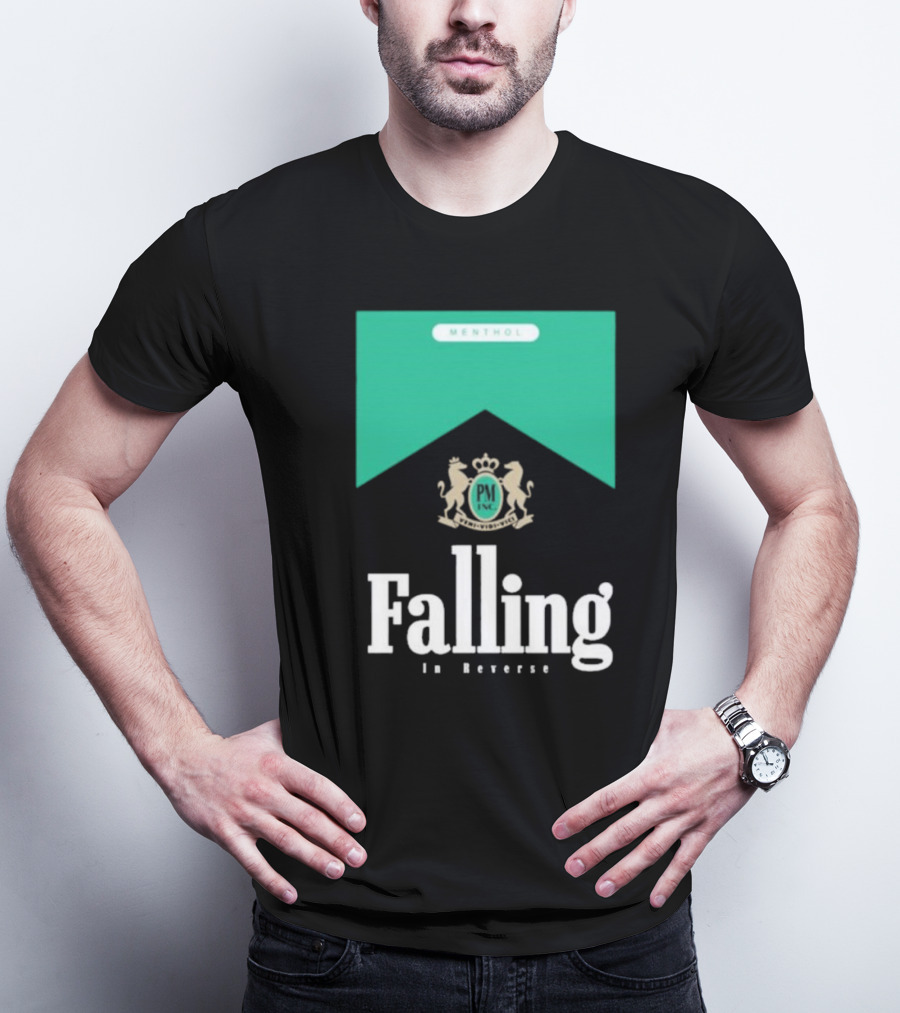Falling In Reverse Menthol Crest And PM T-Shirt