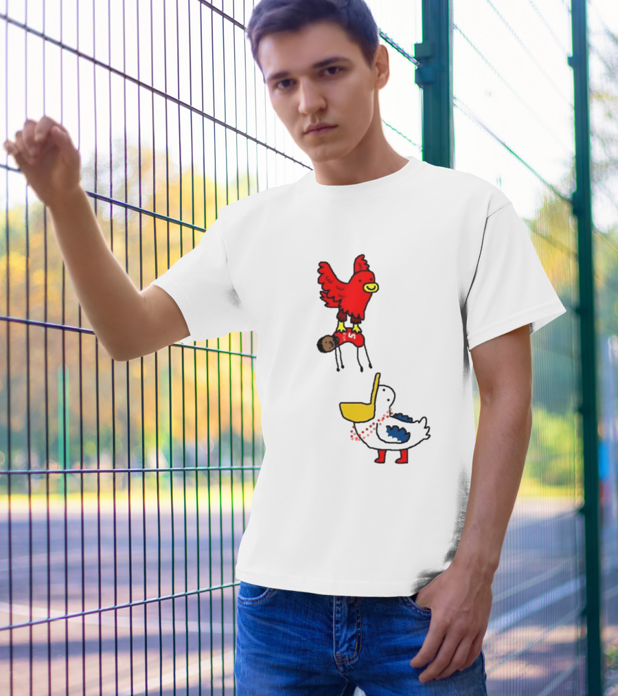 Hawks Trade Dejounte Murray To The Pelicans NBA Paint Bird Dunking Player T-Shirt
