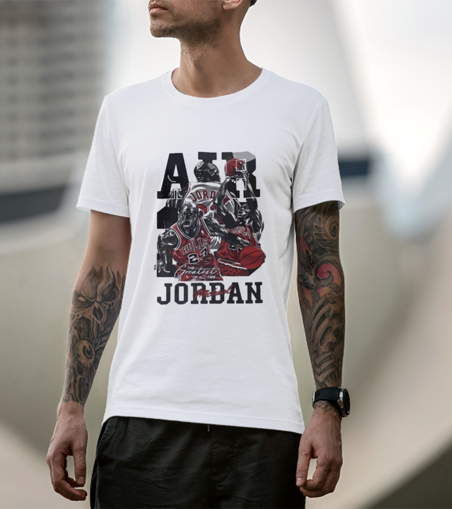 Air Jordan Bulls 23 The Greatest Of All Time Michael Jordan T-Shirt