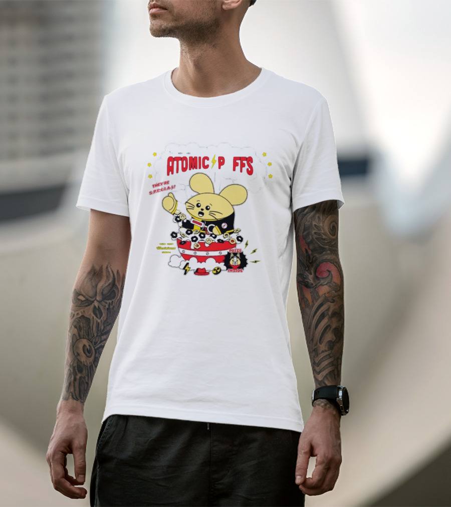 Fatrabbitfarm Atomic Puffs They’re Special Made From Wasteland Scraps Prize Inside⚡ T-Shirt