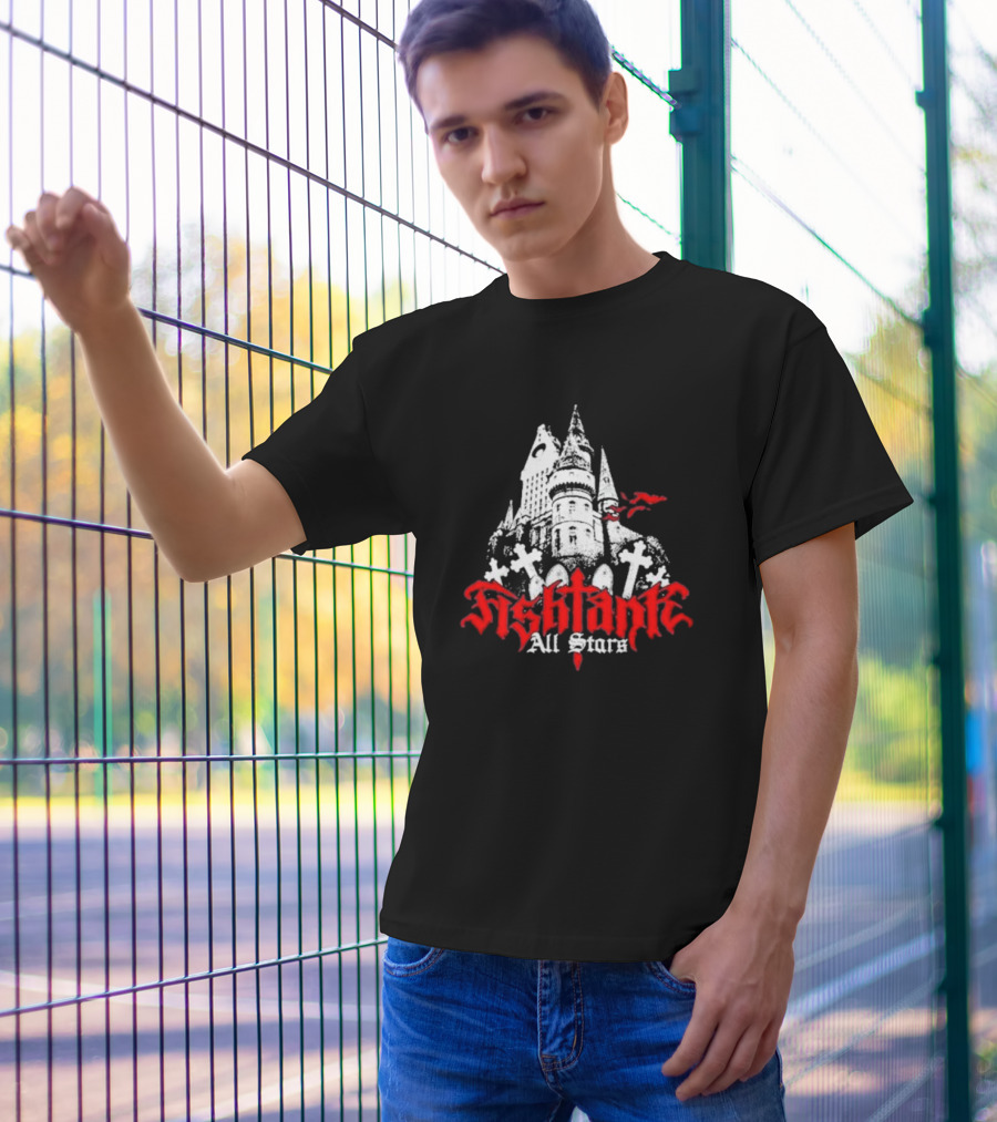 Fishtank All Stars Vampire Castle With Crosses T-Shirt