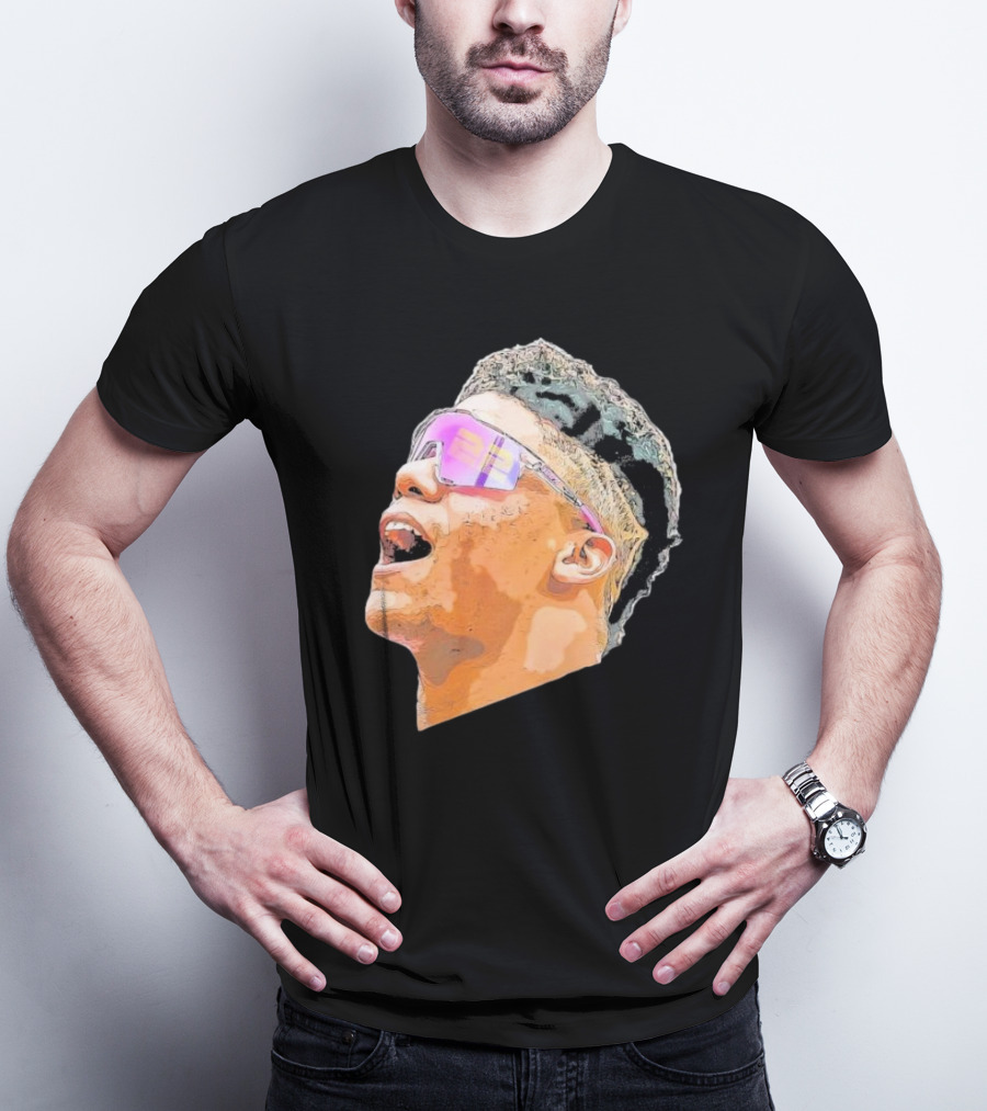 Hal Steinbrenner Soto Fathead Sunglasses T-Shirt