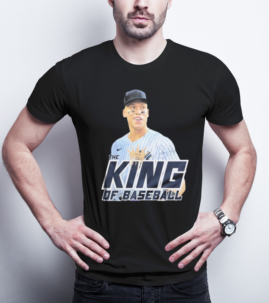 Aaron Judge The King Of Baseball T-Shirt