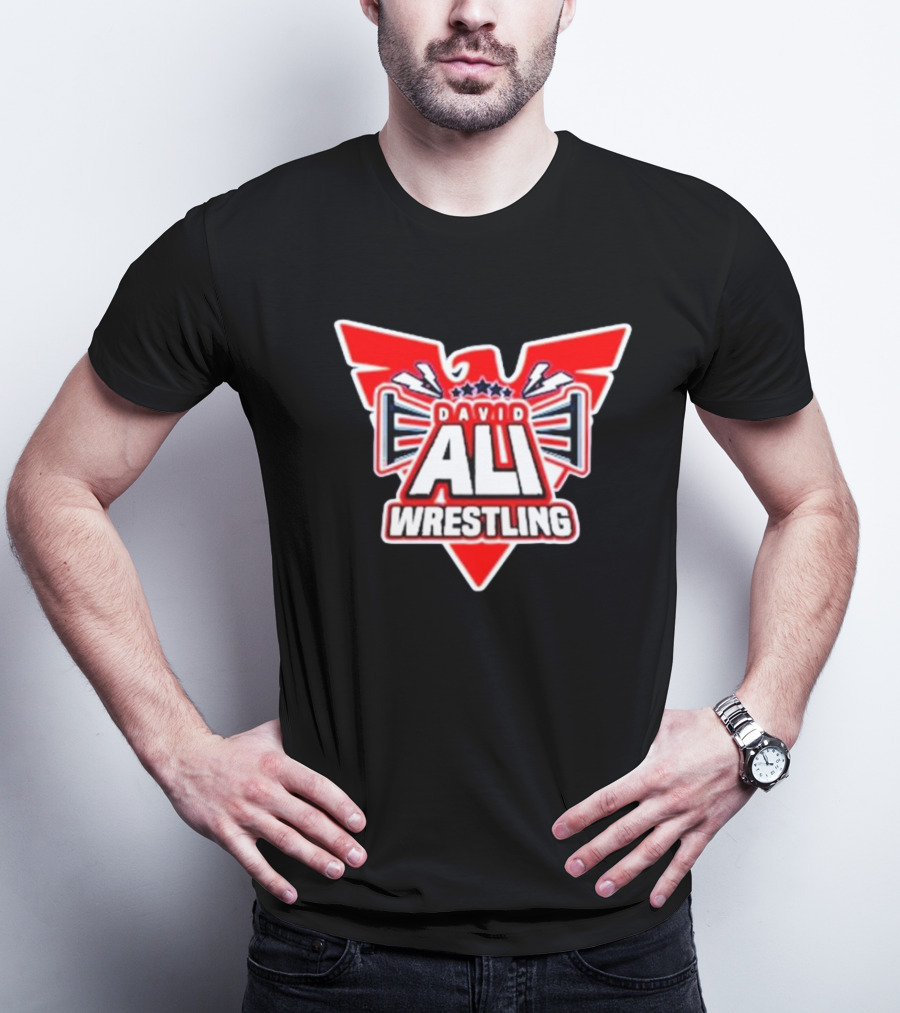 David Ali Wrestling USA Double-sided T-Shirt