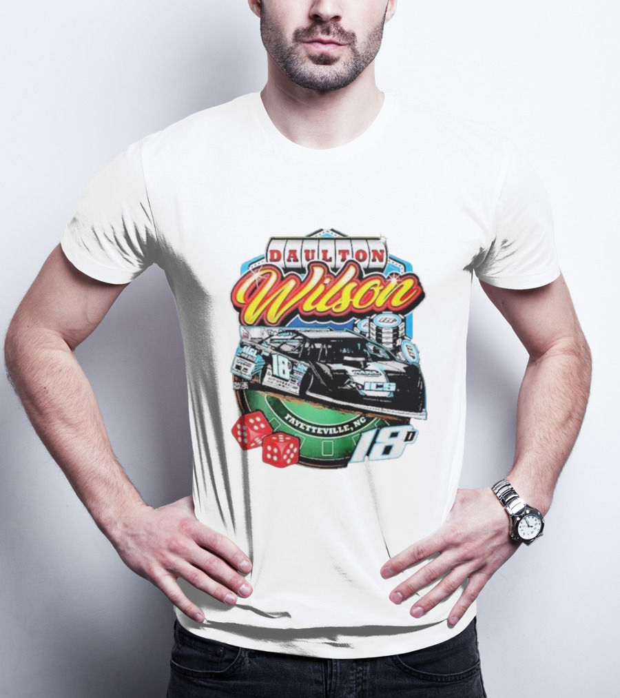 Daulton Wilson Gamblin Man 18 Race Car Fayetteville NC T-Shirt