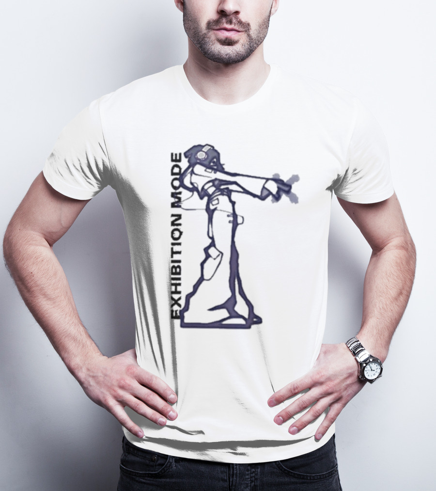 Exhibition Mode X Deadairrecords Futuristic T-Shirt