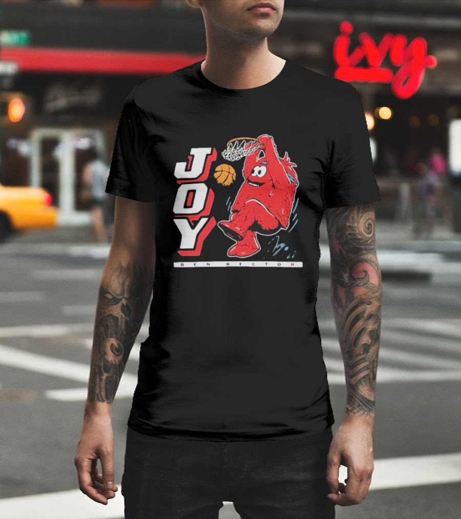 Ben Rector Joy Basketball Dunking T-Shirt