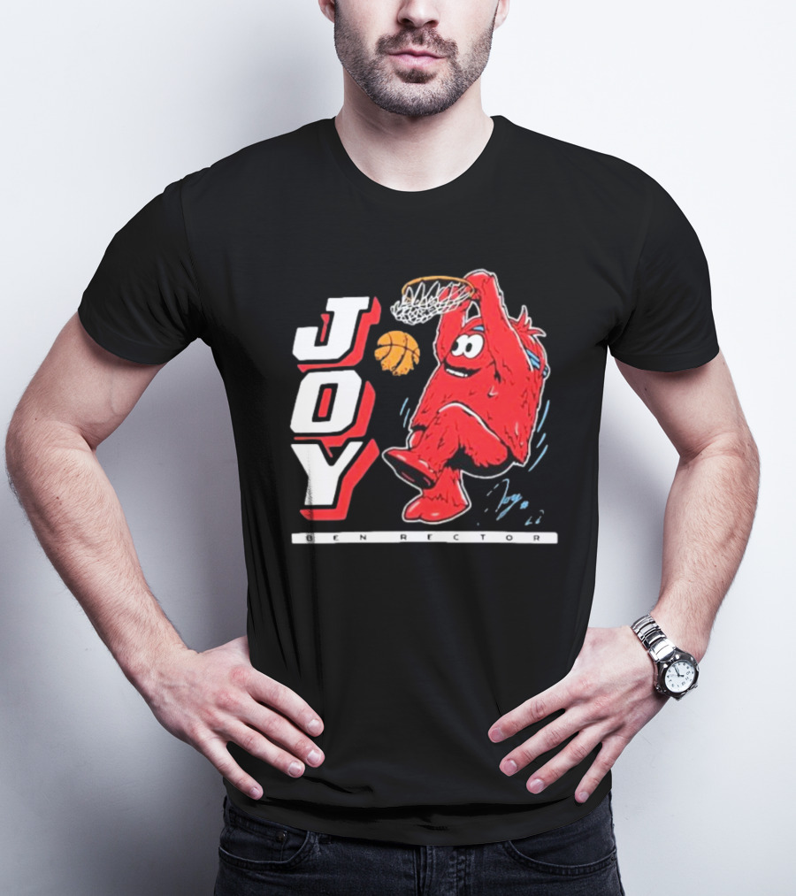 Ben Rector Joy Basketball Dunking T-Shirt