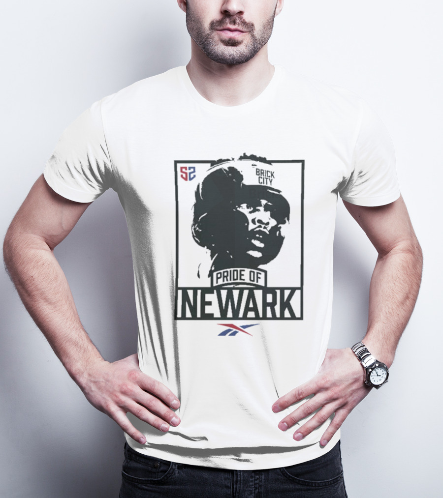 Shakur Stevenson Reebok Pride Of Newark Brick City T-Shirt