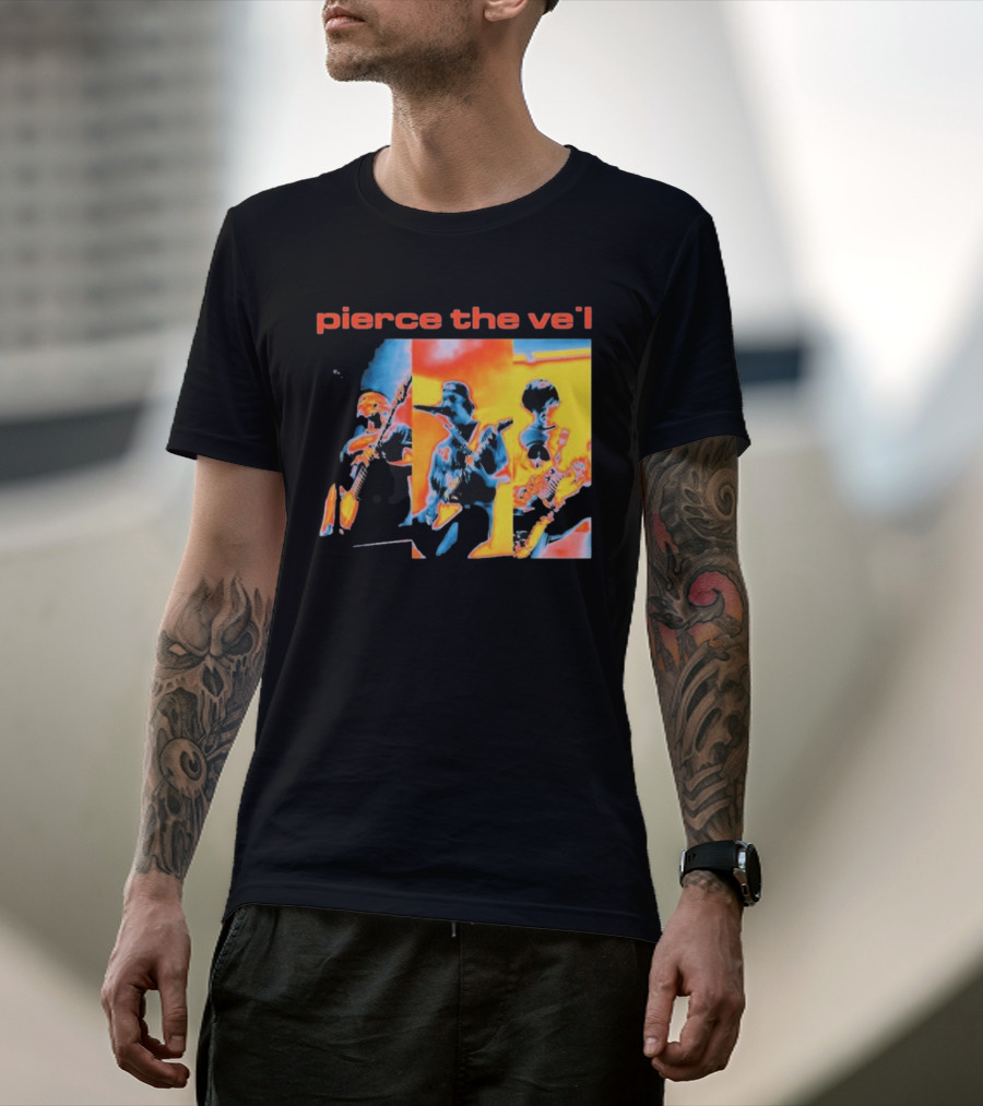Pierce The Veil Rock Sound Issue 304 Psychedelic Band Performance T-Shirt